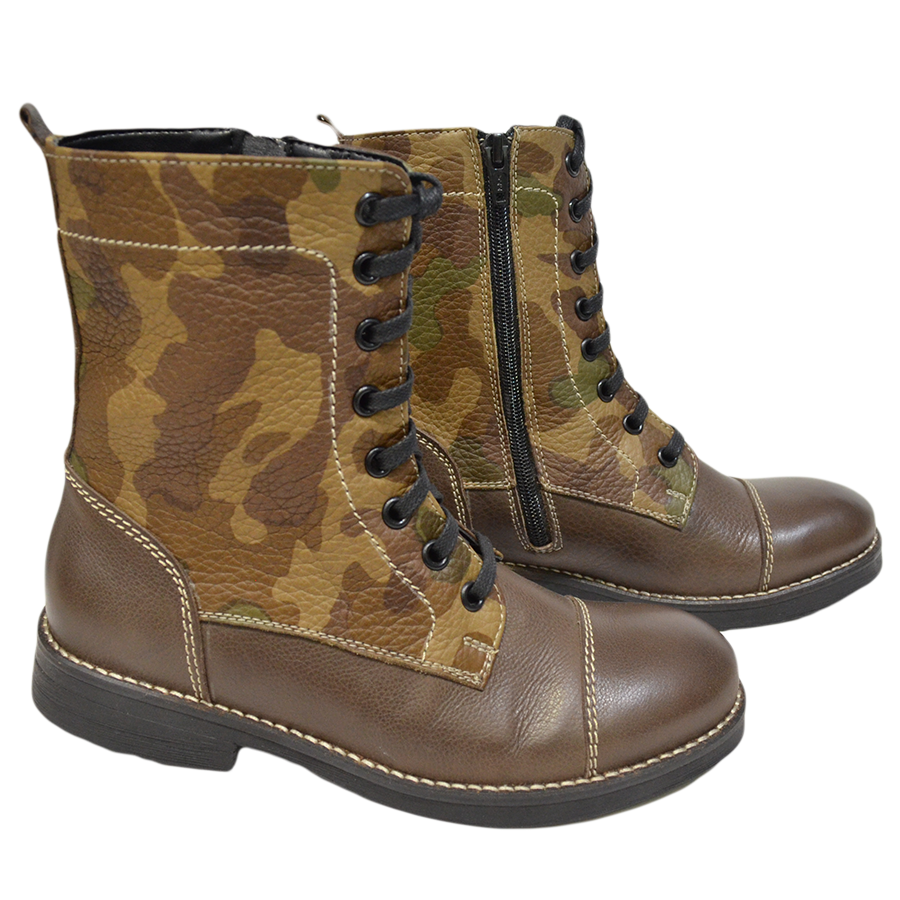 Bocanci dama piele army